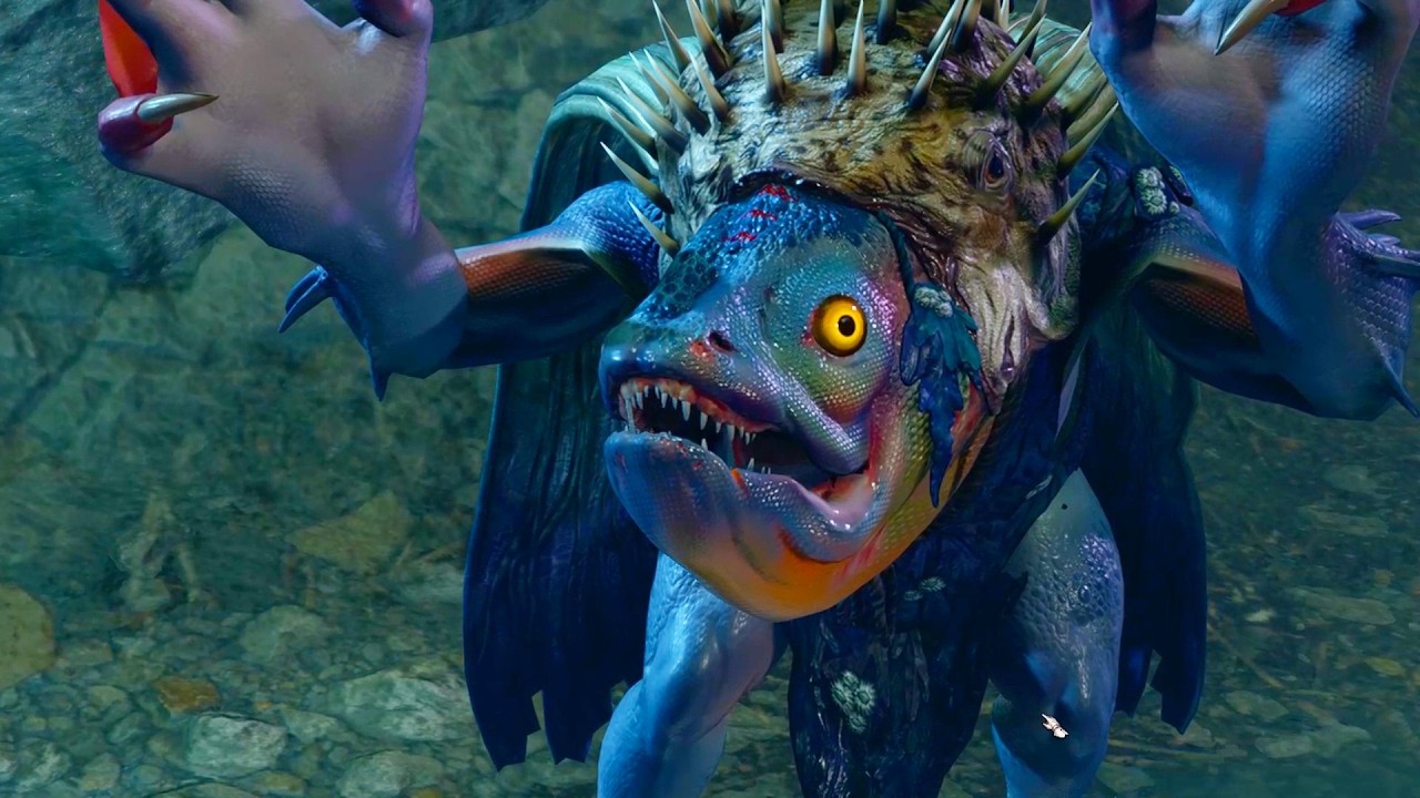 Becoming god of fish people in Baldur's Gate 3 - YouTube