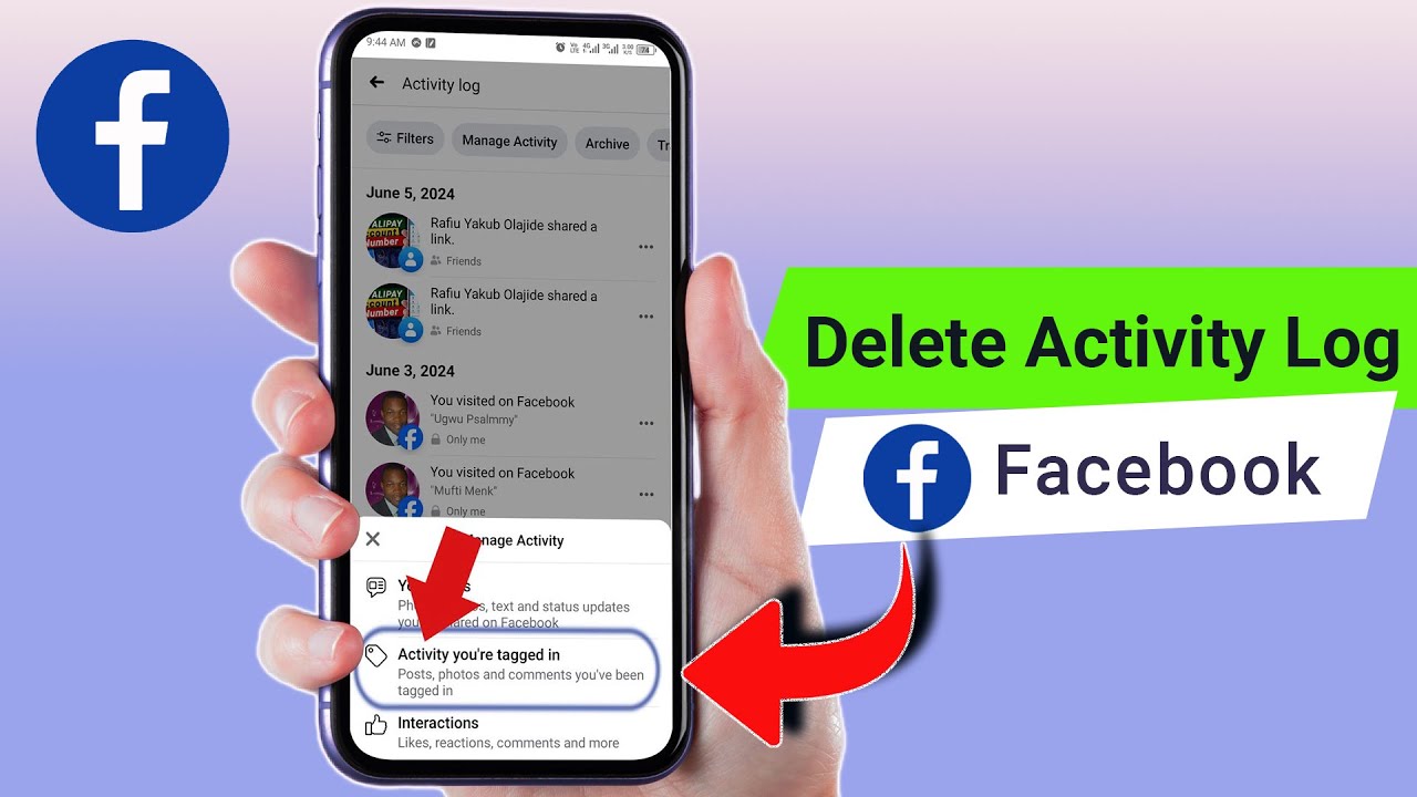 How to Delete Facebook Activity Log - Easy Step-by-Step Guide - YouTube
