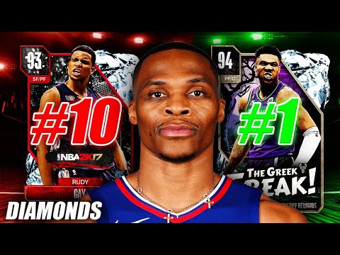 RANKING THE TOP 10 BEST DIAMONDS IN NBA 2K24 MyTEAM!! - YouTube