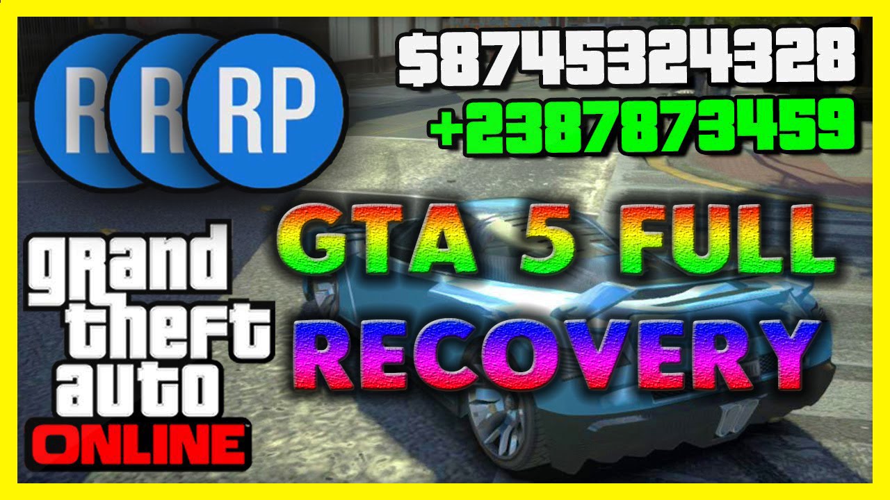 FULL RECOVERY GTA 5 - YouTube