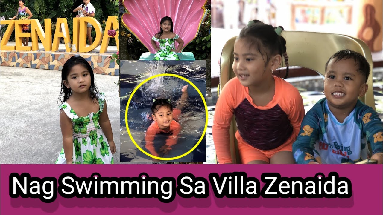 Nag Swimming si Dahnabhels sa Villa Zenaida Resort, Mabitac Laguna ...