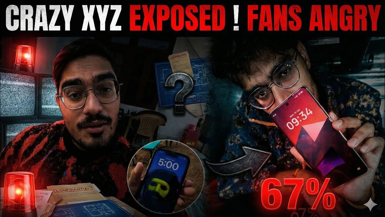 Crazy XYZ का 24 Hours Challenge फेक निकला? 😱 Fans का गुस्सा सातवें ...