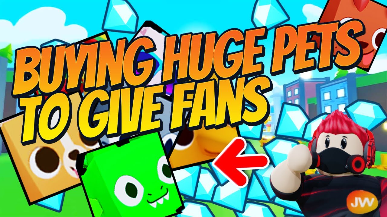 BuyIng Huge Pet to give fans - YouTube