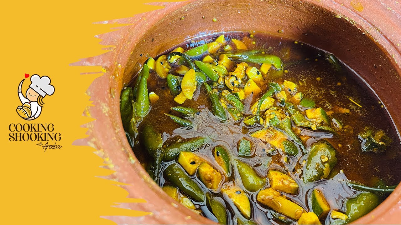 Hari Mirch ka Achaar | Green Chilli Pickle Easy Recipe | Mirchi ka ...