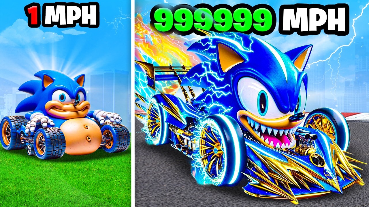 Slowest To FASTEST SONIC CAR In GTA 5! - YouTube