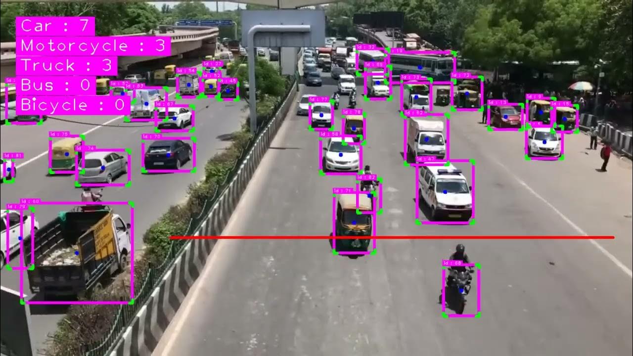 Vehicle Detection System | yolov8+ByteTrack | @asadmehmmod - YouTube