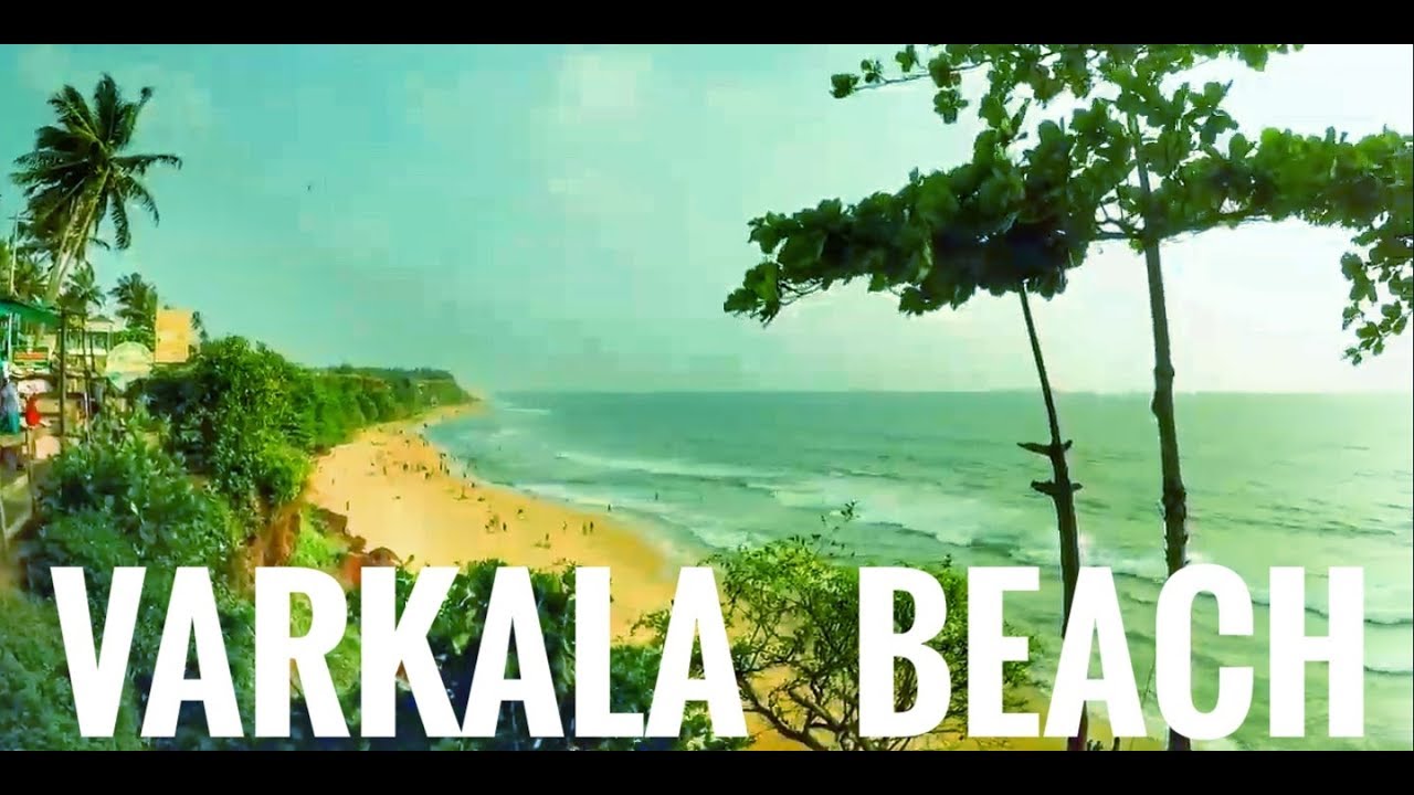 Kerala's Best cliff beach | #Varkala @ Evening | GoPro Hero5 - YouTube