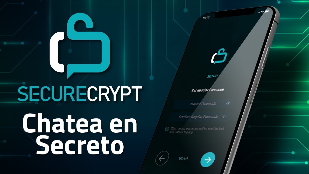 SecureCrypt App, comunicaciones seguras y encriptadas para chatear en secreto 🔐 - YouTube