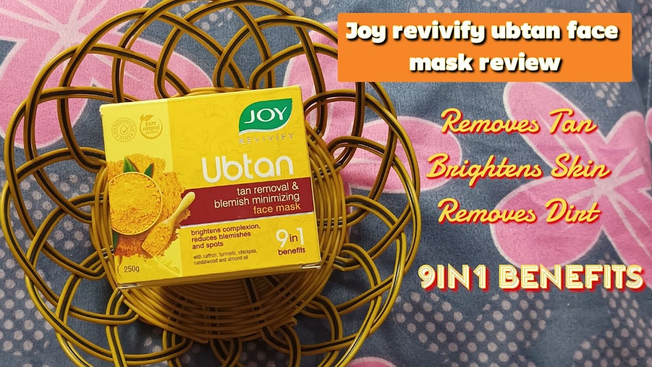 Joy Revivify Ubtan Face Mask Review | Kajal Kumari - YouTube