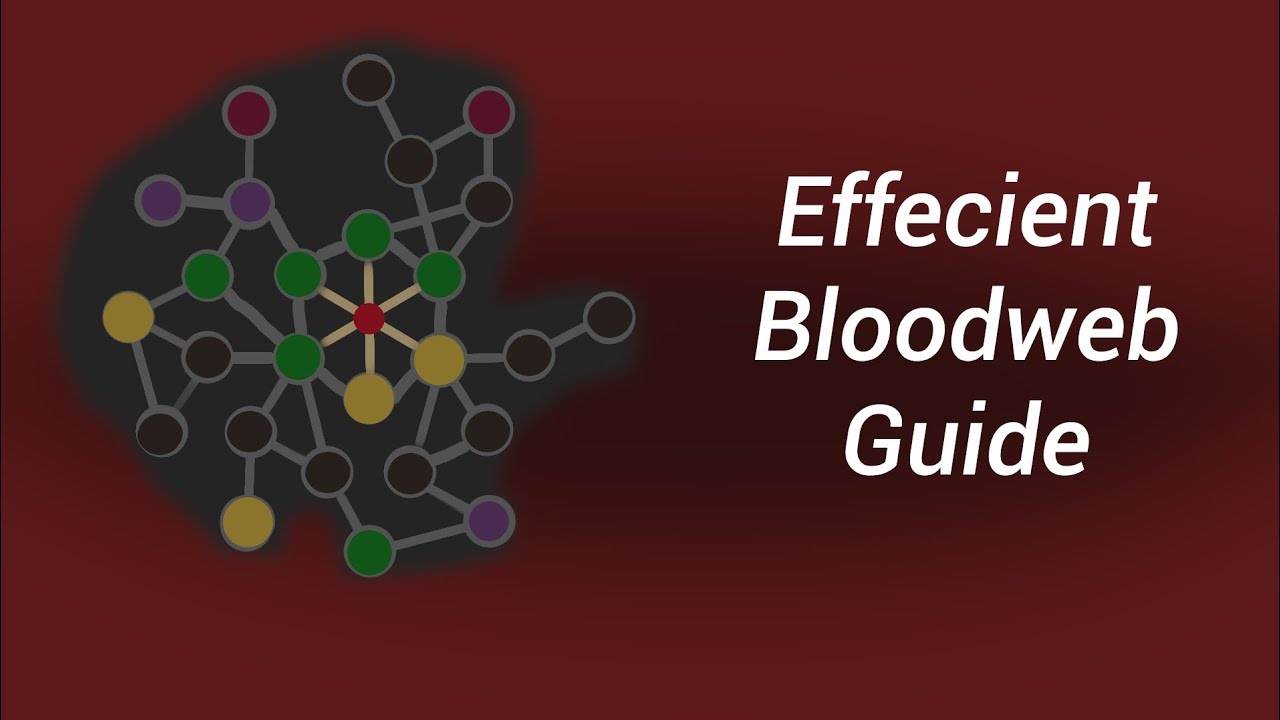 BLOODWEB GUIDE! OPTIMIZE YOUR BLOOD POINTS! Dead by Daylight - YouTube