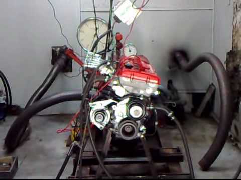 FJ20 Final Engine Dyno Runs SMC EFI Rally Engine - YouTube