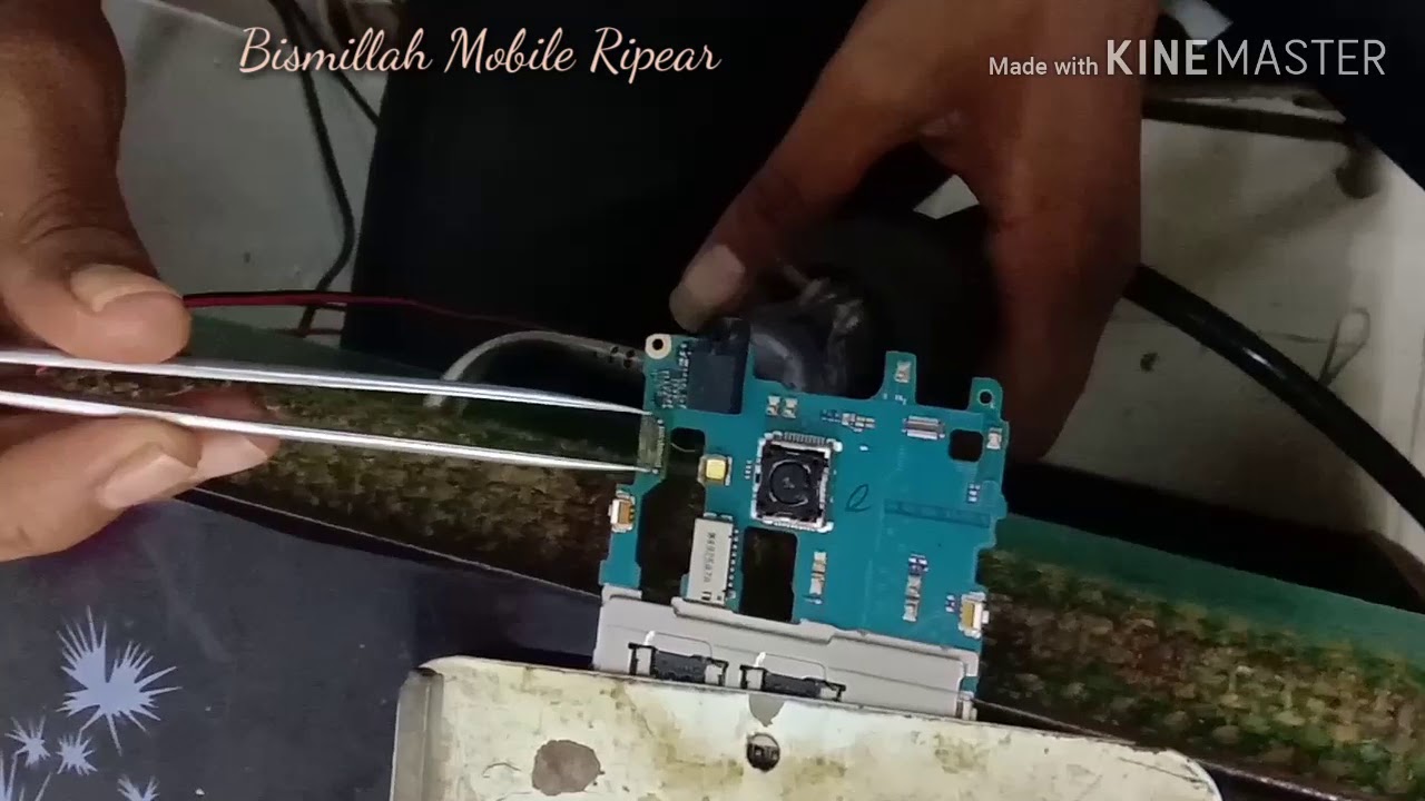 Samsung g313 lcd conector replaced - YouTube