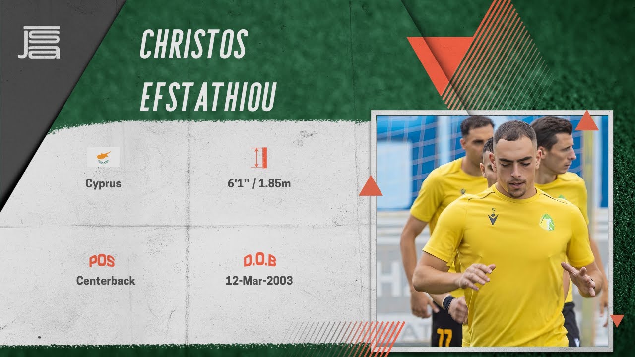 🇨🇾 Christos Efstathiou - Cyprus NT - Centerback Highlights - YouTube