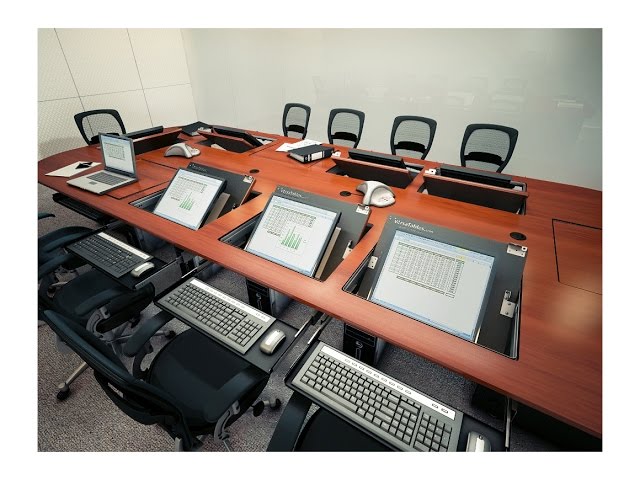 Versatables Recessed Monitors