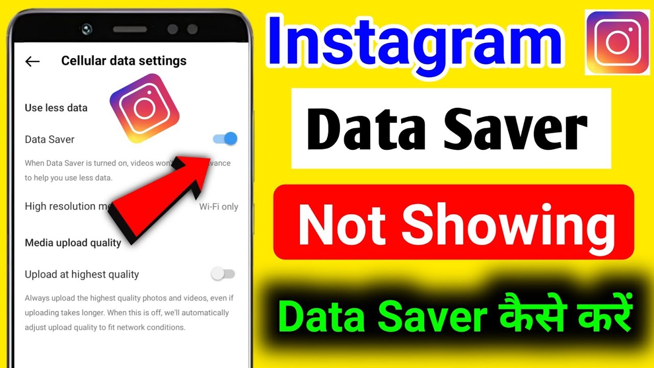instagram data saver kaise on karen | Instagram data saver setting | how to on data saver 2024 ...