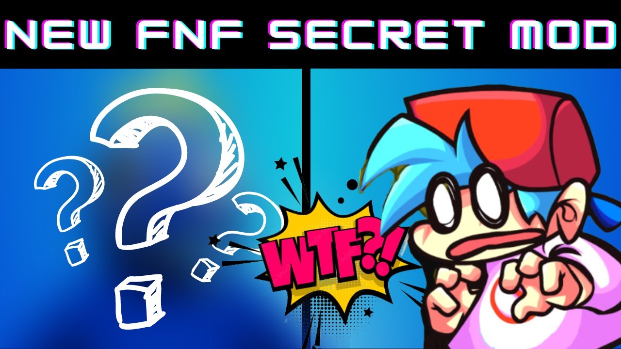 You didn't see it! Guess who?! NEW SECRET FNF MOD HARD #fnf # ...