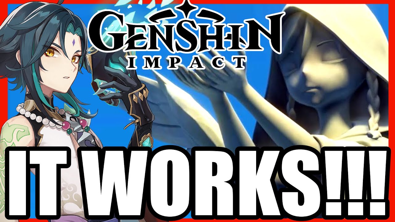Genshin Impact Xiao Statue Pull IT WORKS!!!! - YouTube