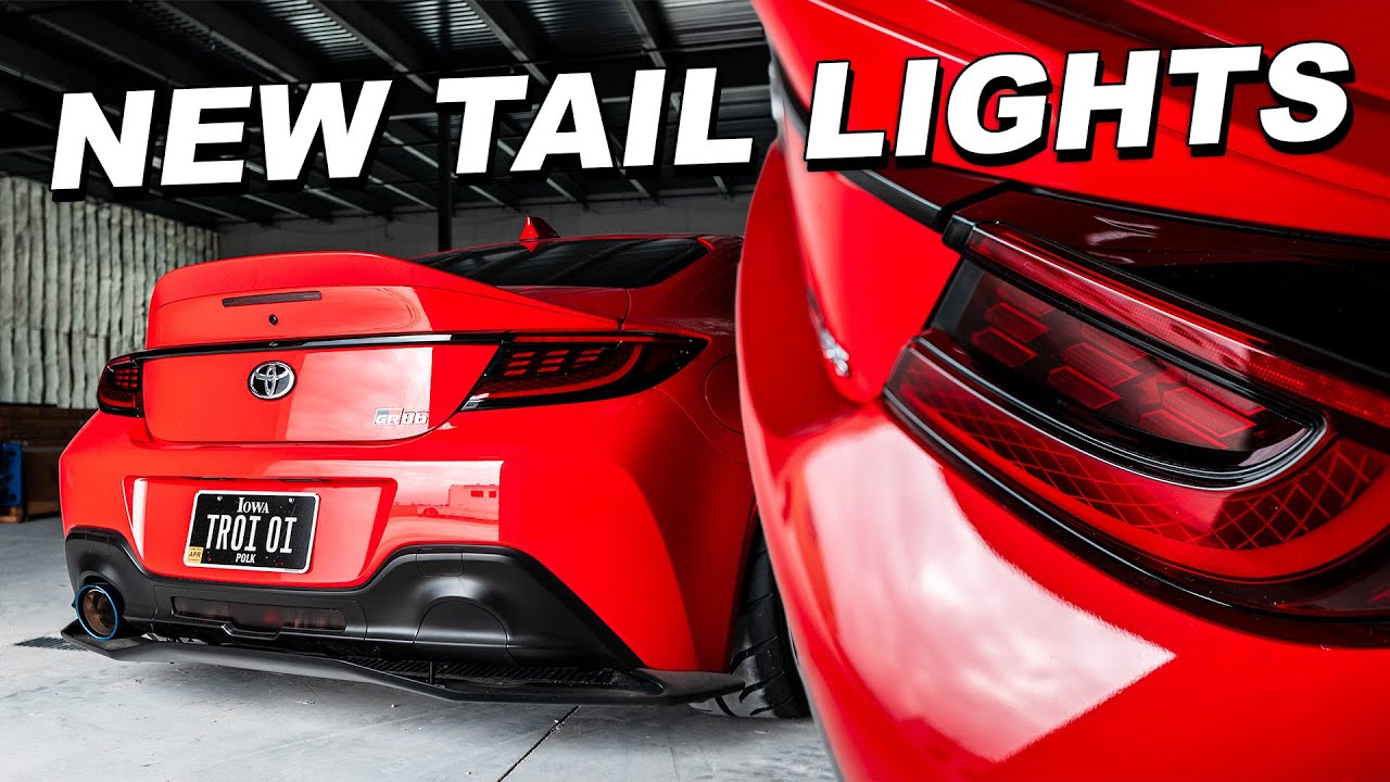 NEW VLAND Sequential Tail Lights | 22+ GR86/BRZ - YouTube