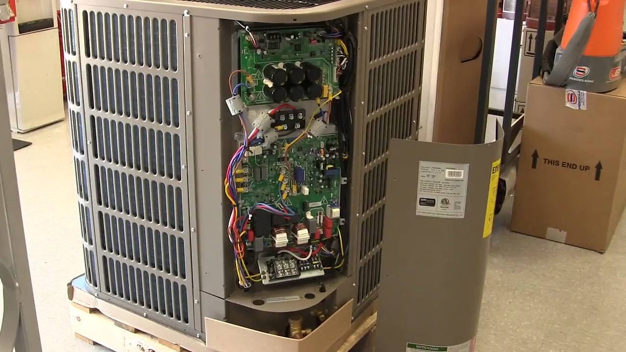 ICP Pinnacle Series heat pump - YouTube