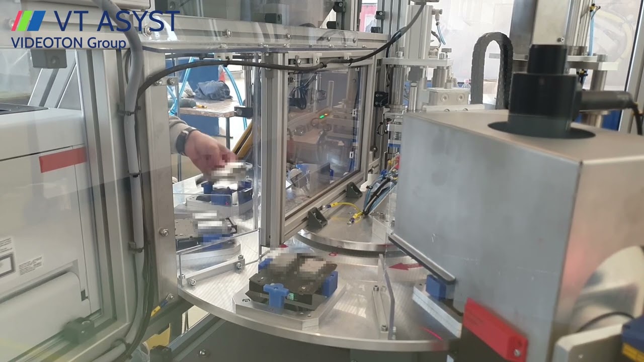 Special machine - Assembly and testing equipment with laser engraving ...