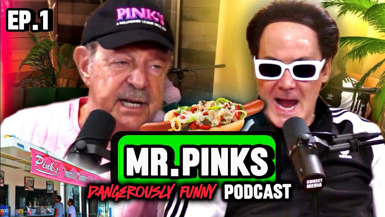 DANGEROUSLY FUNNY PODCAST WITH RICHARD PINK FROM PINKS HOT DOGS | EP 1 ...