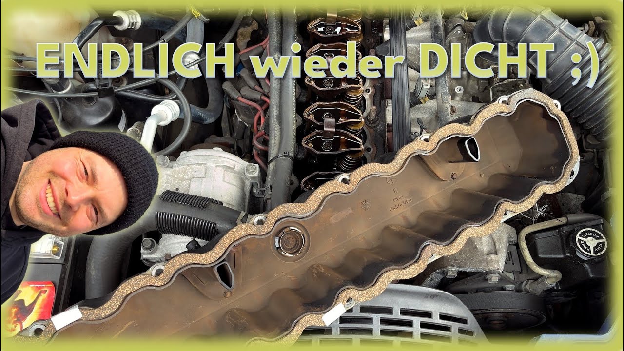 JEEP Grand Cherokee ZJ 4.0L - Ventildeckeldichtung wechseln am Motor ...
