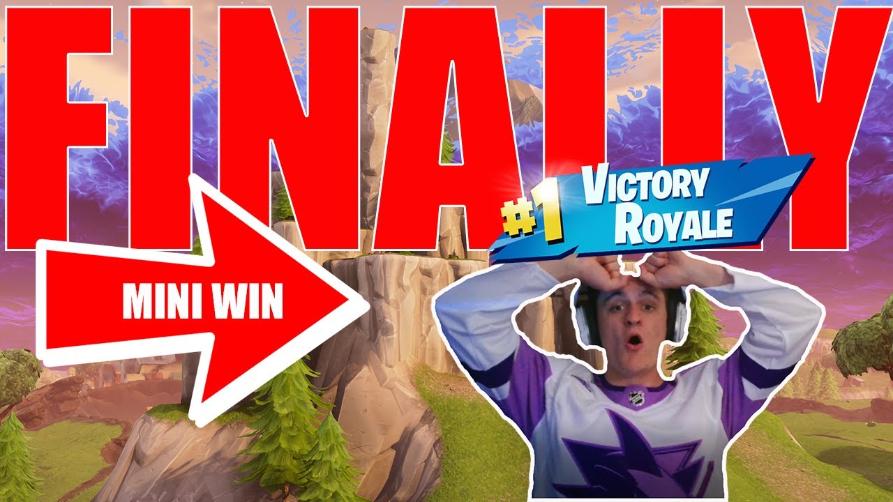 KADE FINALLY GOT A FORTNITE WIN... KINDA - YouTube