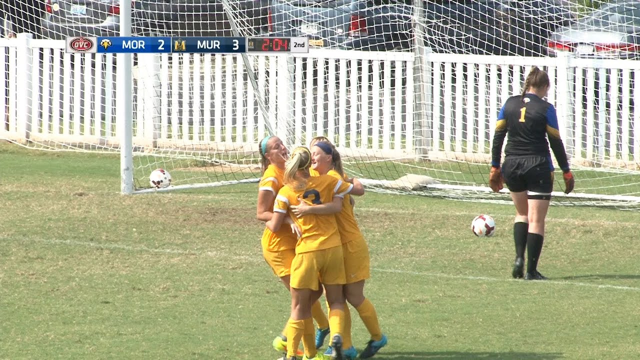 Morehead State @ Murray State Soccer Game Highlights 2016 - YouTube