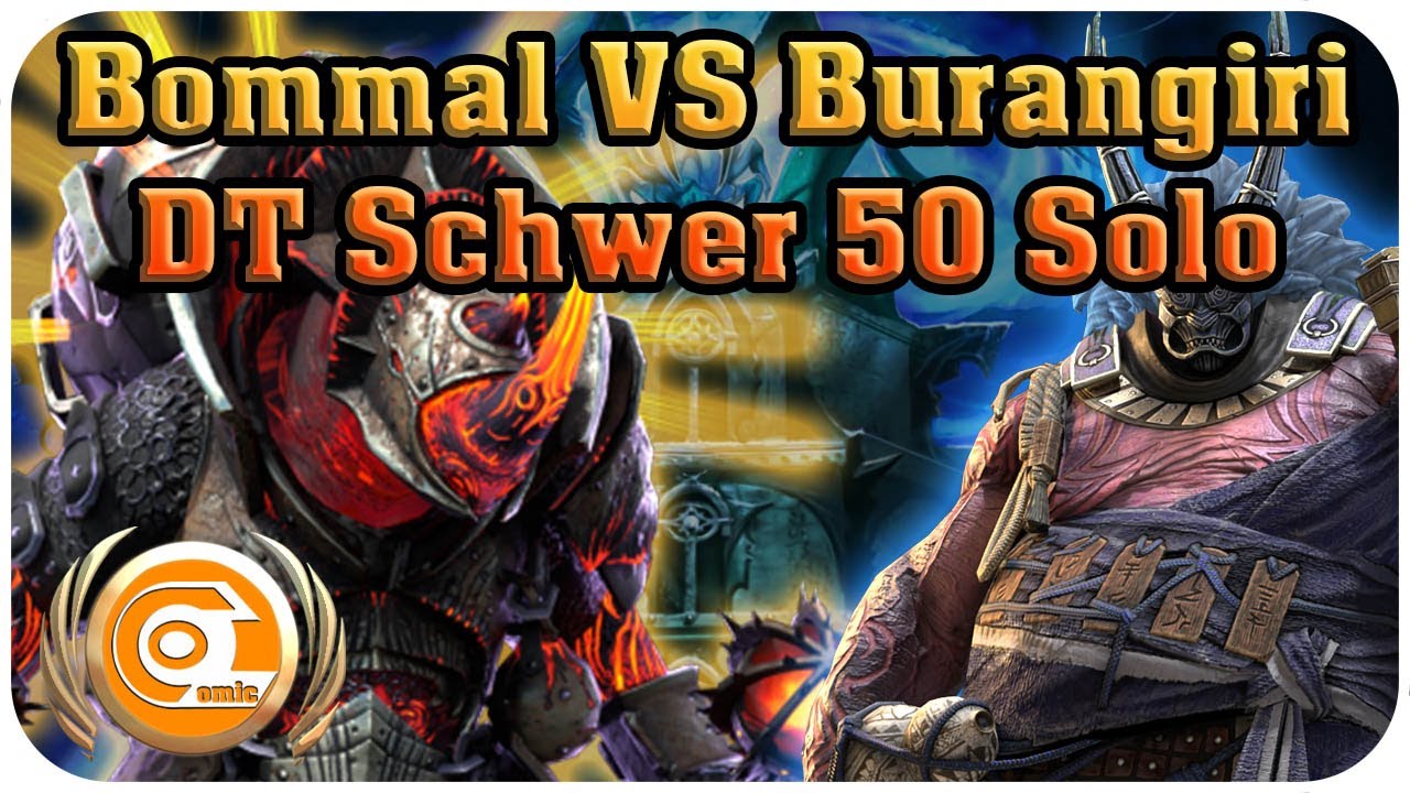 Bommal vs Burangiri DT Hard 50 Solo | RAID Shadow Legends | Ocomic ...