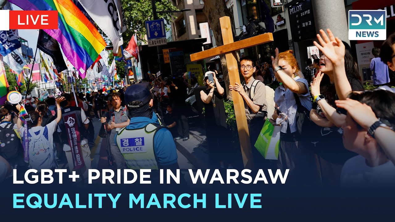 LIVE: Warsaw Equality March 2025: Live Pride Parade | LGBT+ Pride ...