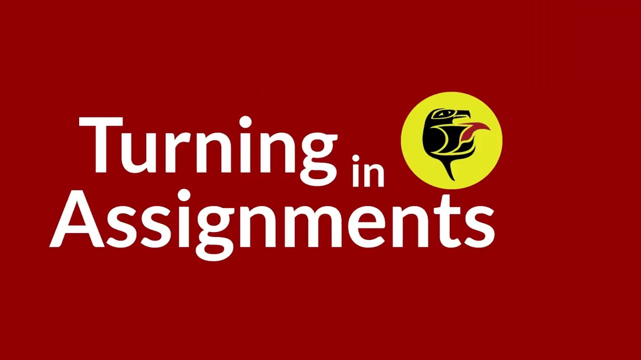 Turning in Assignments with Canvas - YouTube