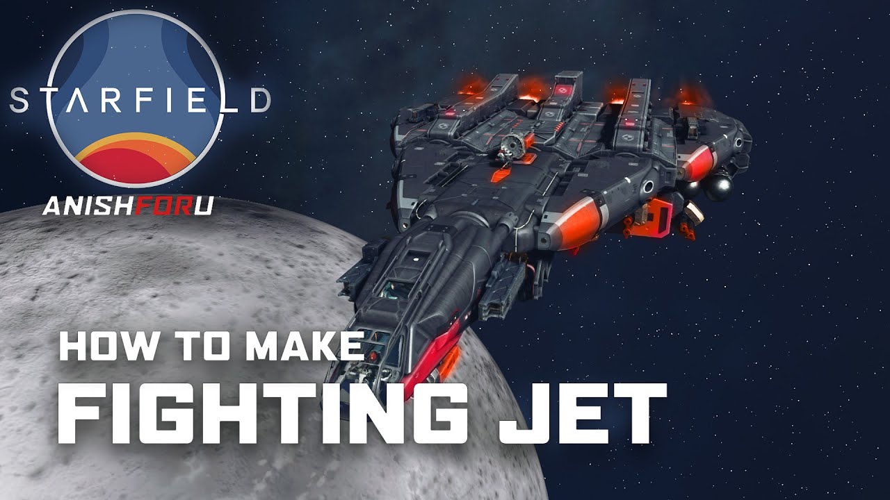 Starfield Ship Building - Fighting Jet - YouTube