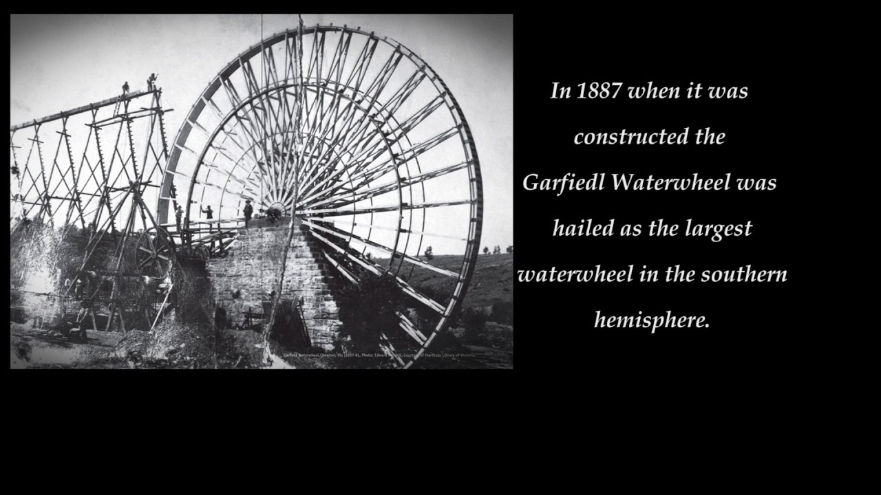 The Garfield Waterwheel Castlemaine - Victoria - YouTube
