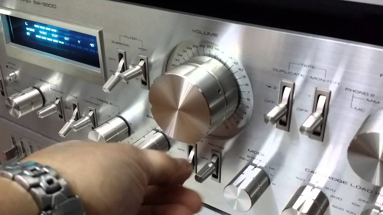 Pioneer SA-9800 SG-9800 JVC Zero 5 Technics SL-Q3 @Artico - YouTube