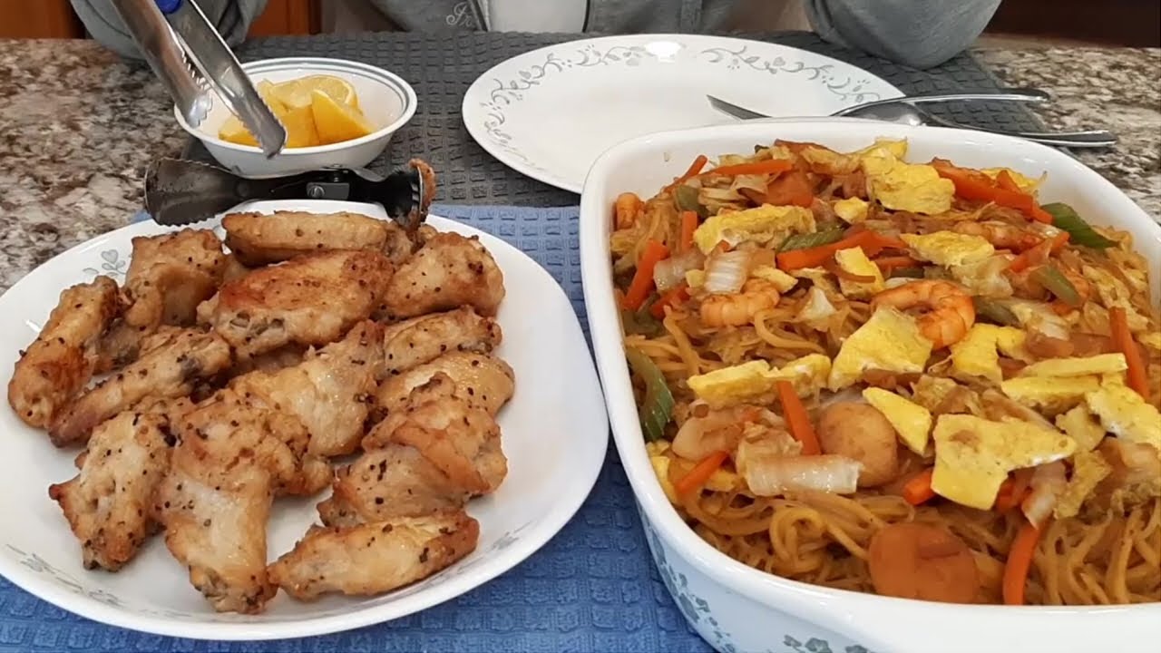 Lawn Care & Quick and Easy Pancit Canton/Sotanghon Combo - YouTube