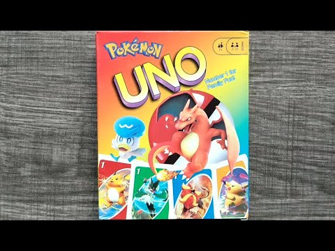 UNO Pokemon Card Game - YouTube