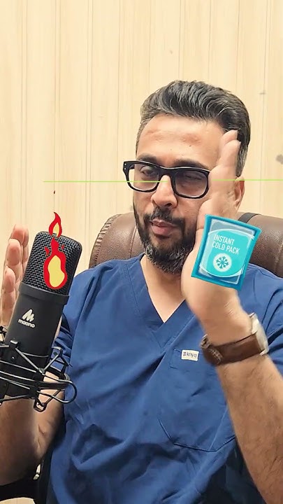 When to Apply Ice and When to Apply Hot Packs by Dr Aditya Jain #sportsinjury #kneepain #sports ...