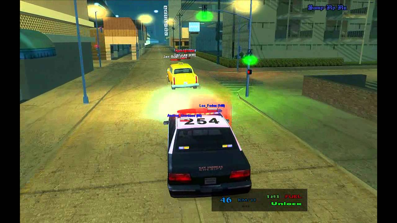 Samp-rp | LVPD | Police Chase 2 - YouTube