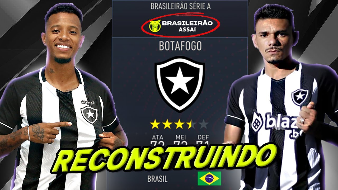 RECONSTRUINDO o BOTAFOGO! | FIFA 23 MODO CARREIRA - YouTube