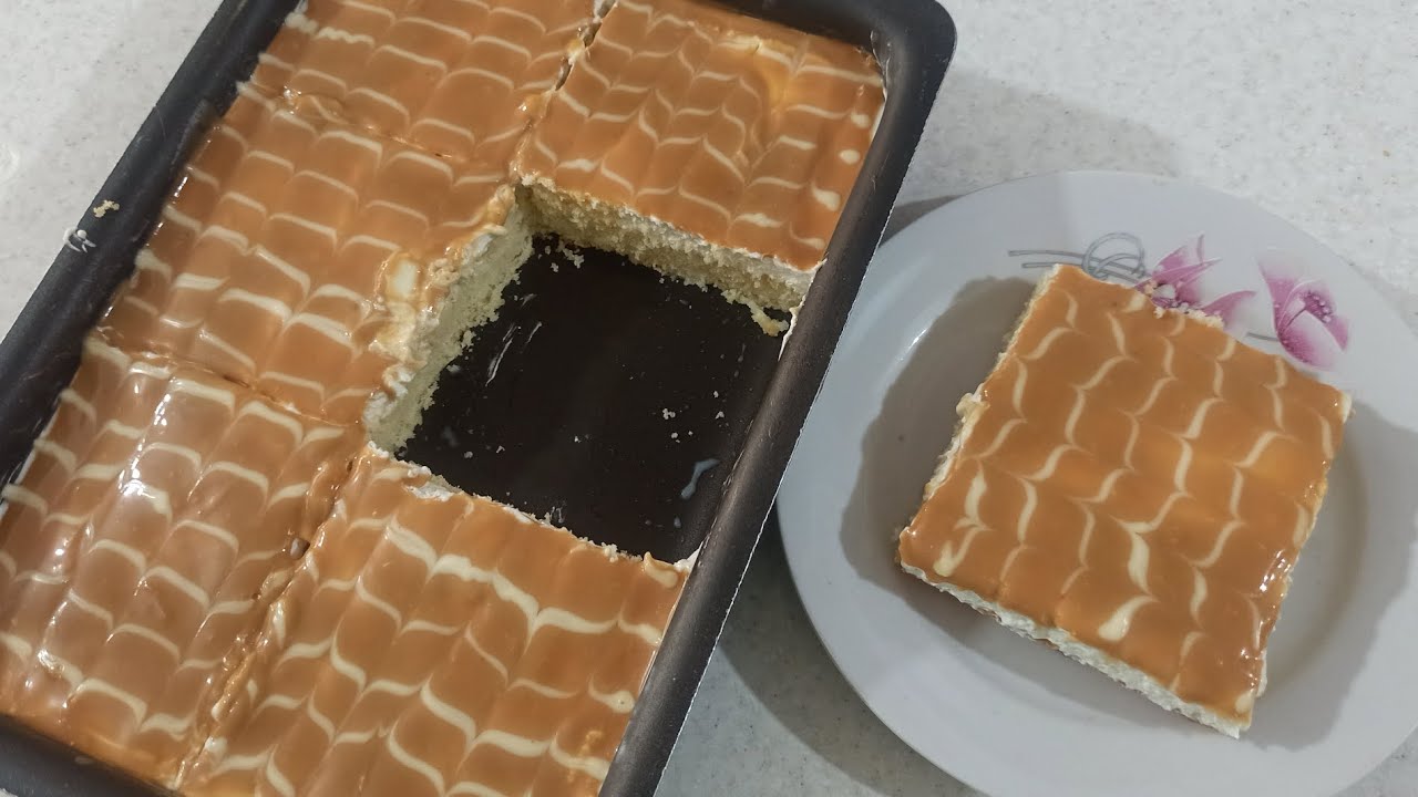 TURKISH TRILECHE CAKE RECIPE | VERY DELICIOUS | ONLY WITH ONE EGG - YouTube