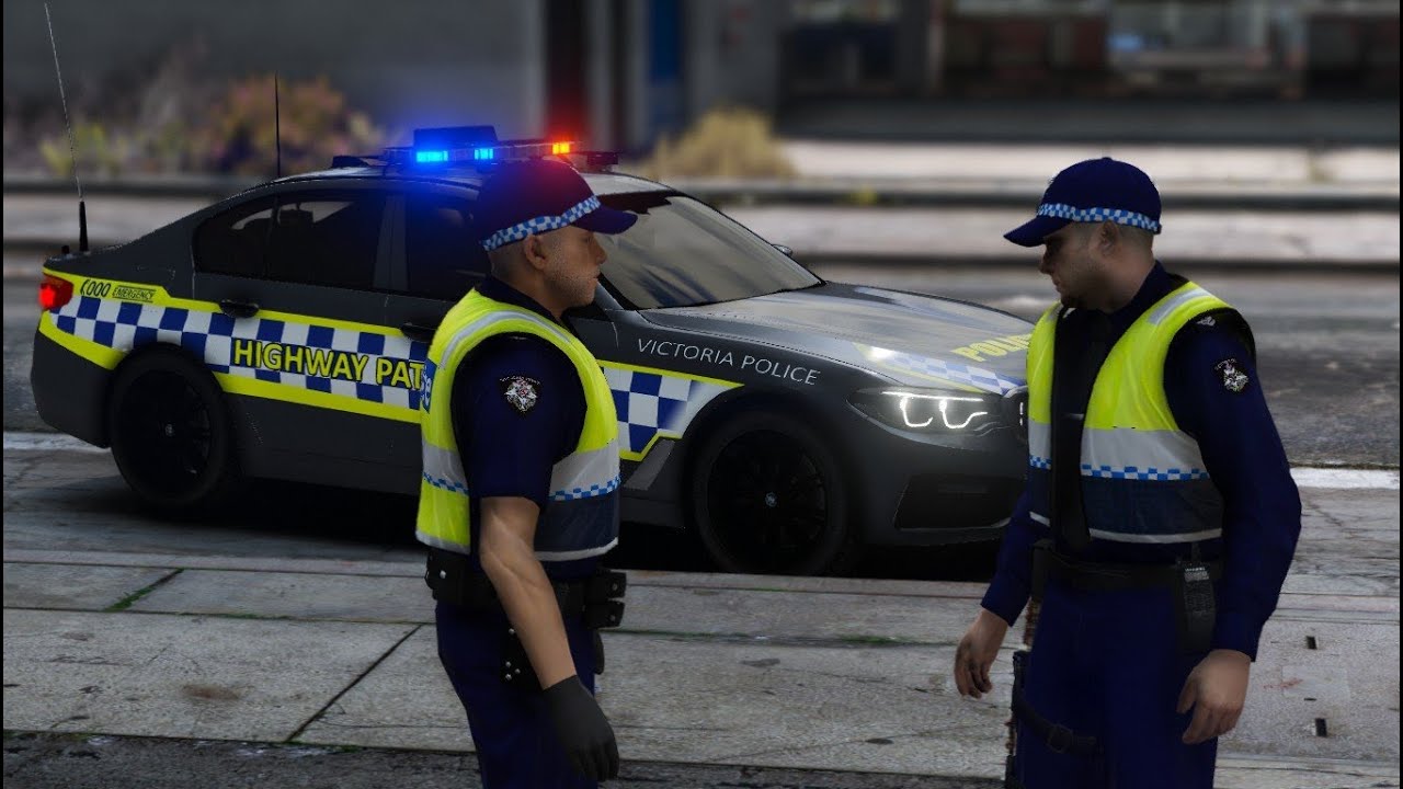GTA5 FIVEM PD VicPol EP1 - YouTube