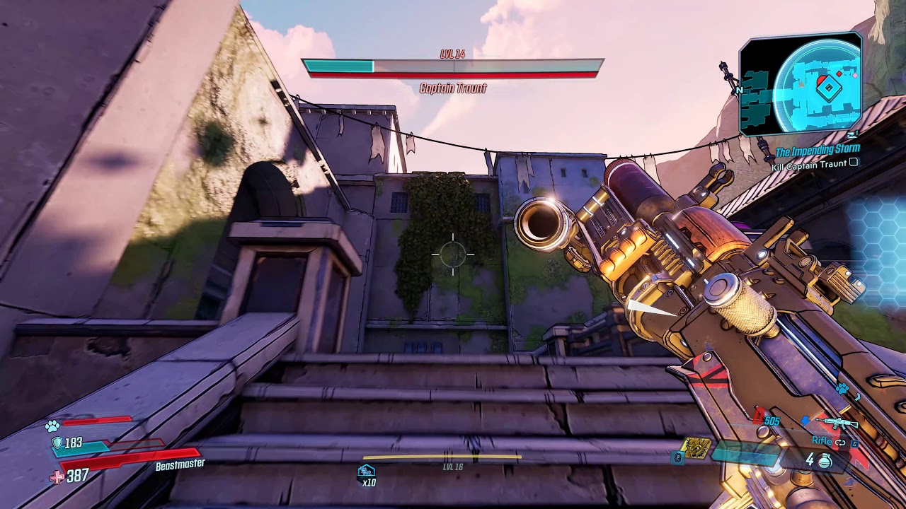 Borderlands 3: Captain Traunt boss fight - YouTube