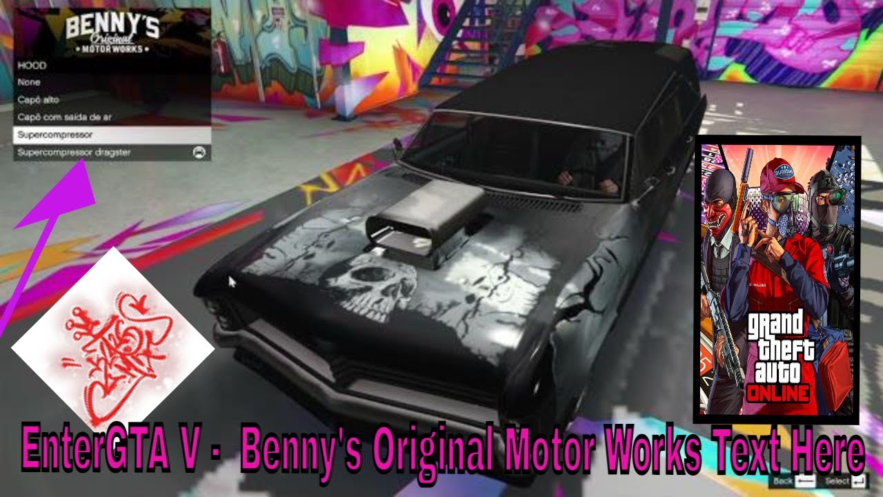GTA V - Benny's Original Motor Works - YouTube