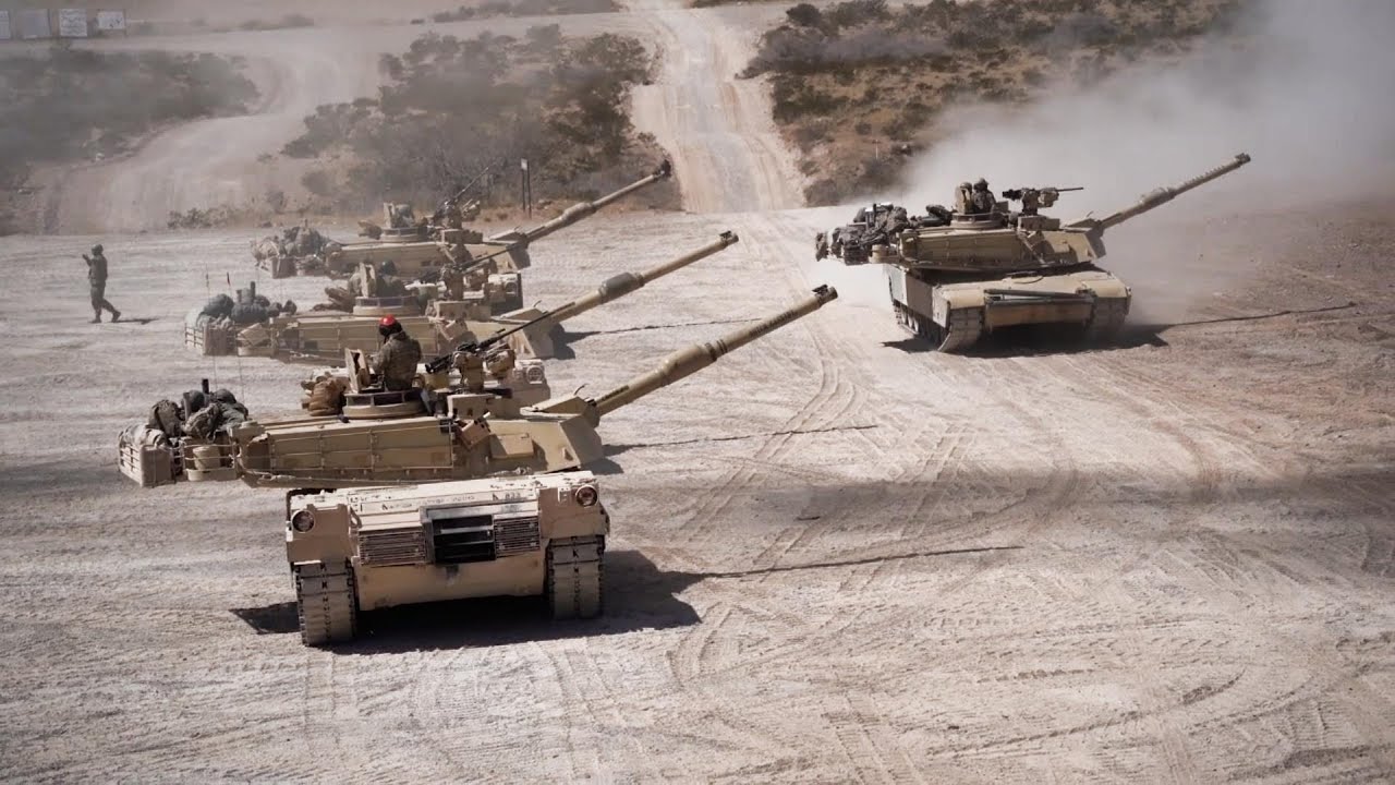 1st Armored Division Soldiers demonstrate firing capabilities during ...