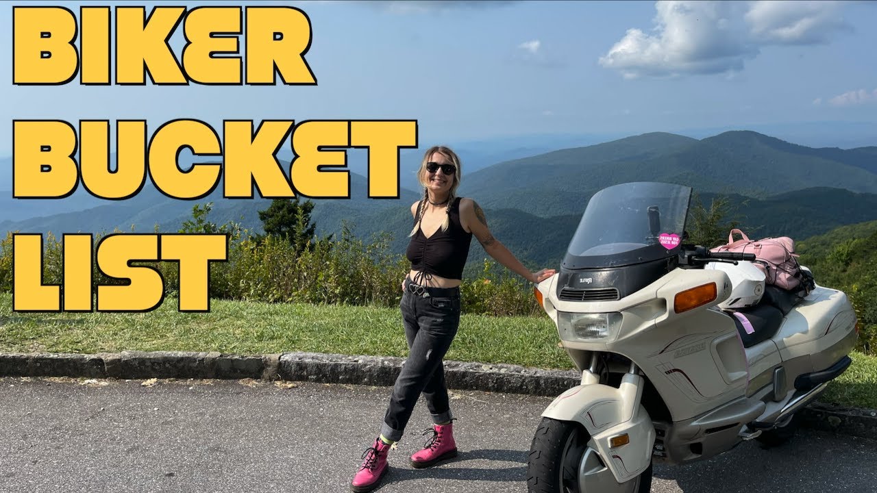 Biker Bucket List On A $1000 Motorcycle! - YouTube