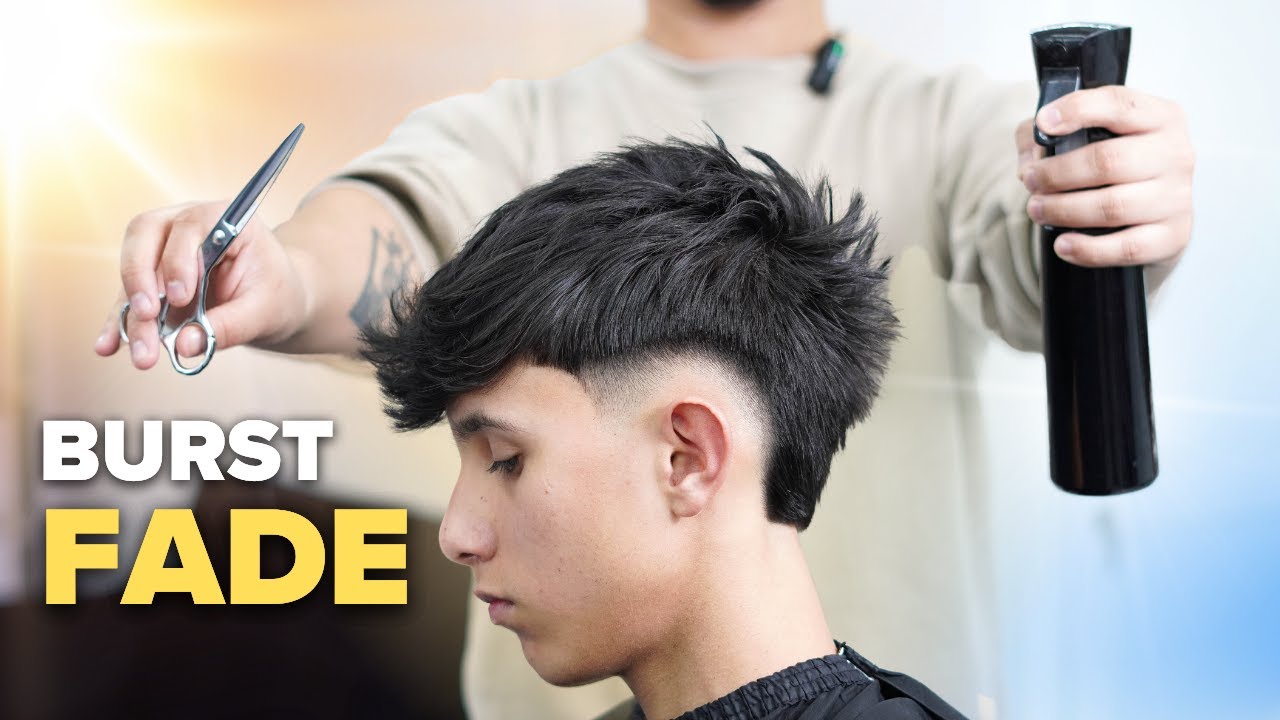 Como hacer un BURST FADE (Mohicano - Mohawk) - Tutorial de Corte TENDENCIA 2025 (Curso de ...