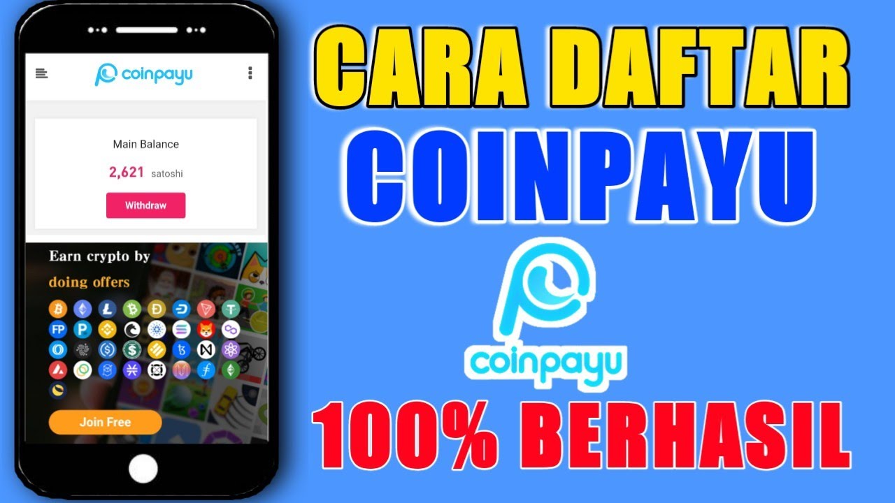 Cara Daftar Coinpayu untuk Pemula 100% Berhasil - YouTube