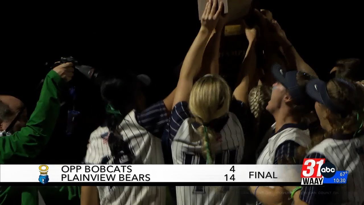 Plainview Claims Class 3A State Softball Championship - YouTube