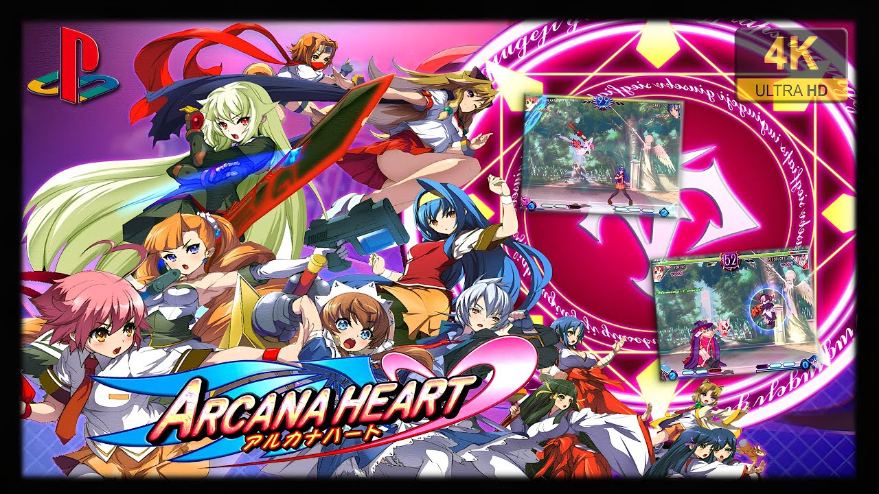Arcana Heart (Jap) | 4K60ᶠᵖˢ | Longplay (PlayStation 2) - YouTube