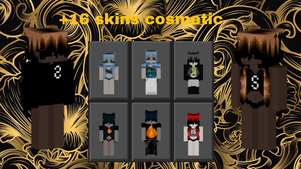 +16 skins cosmetic minecraft the hive - YouTube